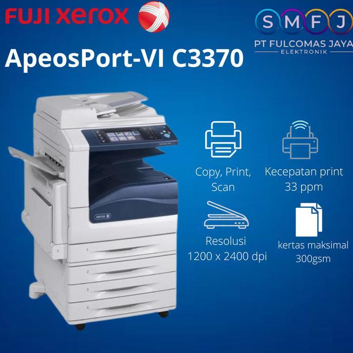 Jual Fujixerox Apeosport Vi C3370 C 3370 Mesin Fotocopy Warna A3+ - Jakarta Timur - Milimicky ...
