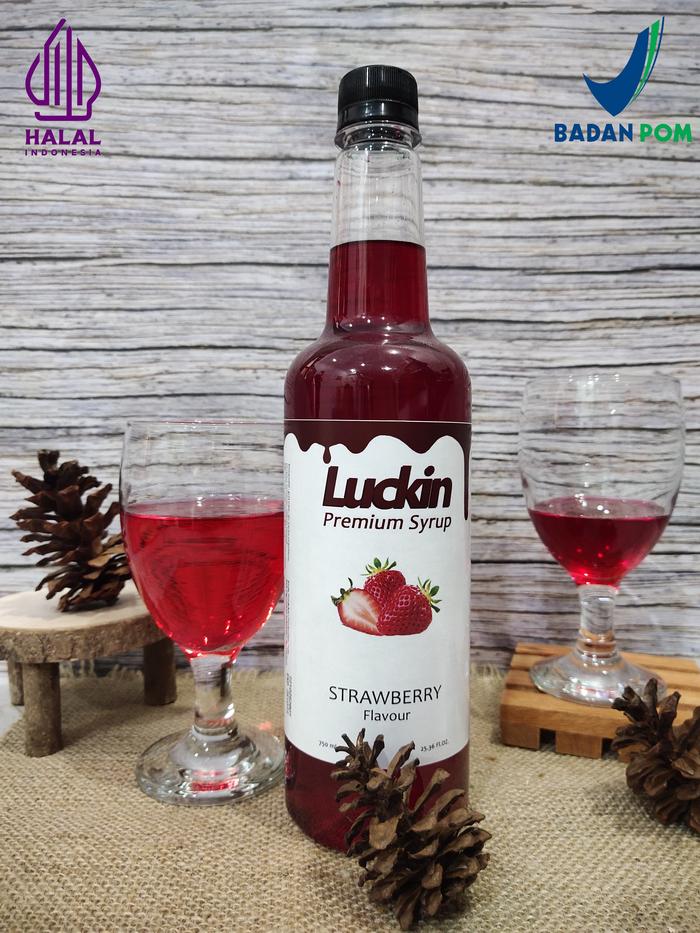 Jual Luckin premium syrup- Strawberry 750 Ml - Jakarta Pusat ...