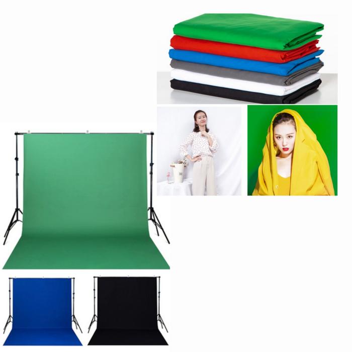 Jual Background Kain Green Screen Studio Layar Photo Backdrop 3m x 6m ...