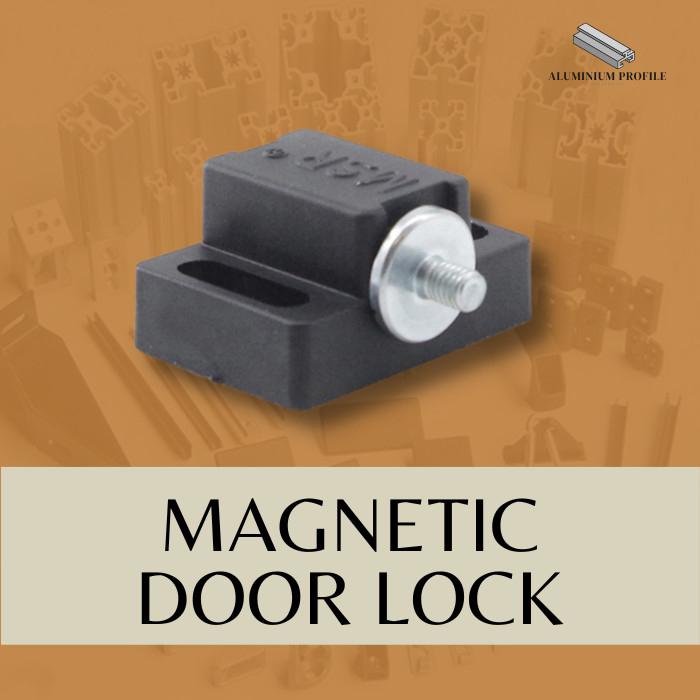 Jual Magnetic Door Lock Kunci Pintu Magnet Aluminium Profile - Jakarta ...