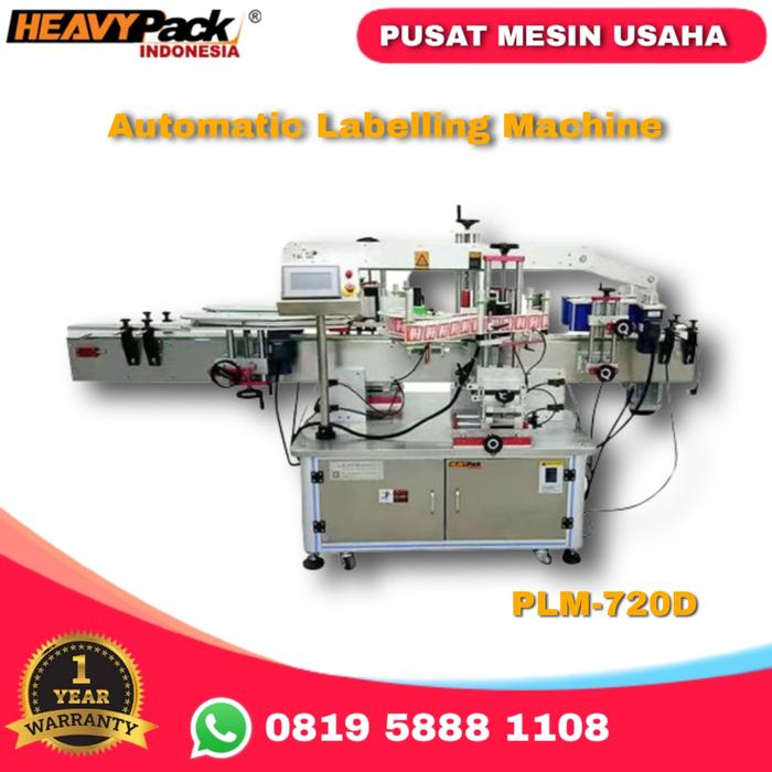 Jual PLM-720D HEAVYPACK MESIN LABELING STICKER BOTOL 2 SISI OTOMATIS - Jakarta Barat - Pusat ...