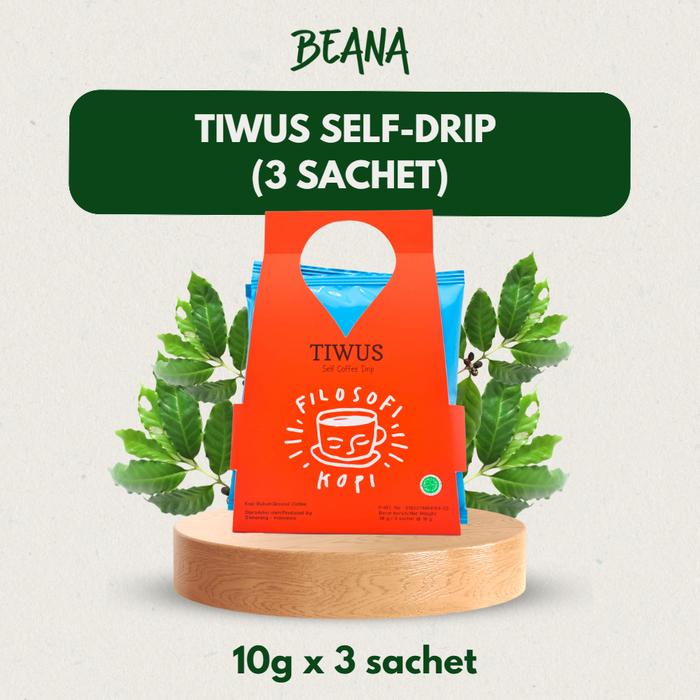 Jual Filosofi Kopi "Tiwus" Coffee Drip 3 Sachet - Kota Semarang - Beana ...