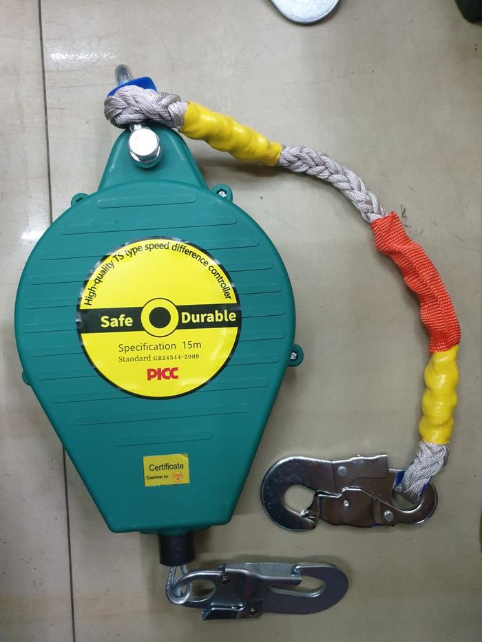 Jual Fall Arrester 15 Meter Safety Lifeline Tali Pengaman Safety ...