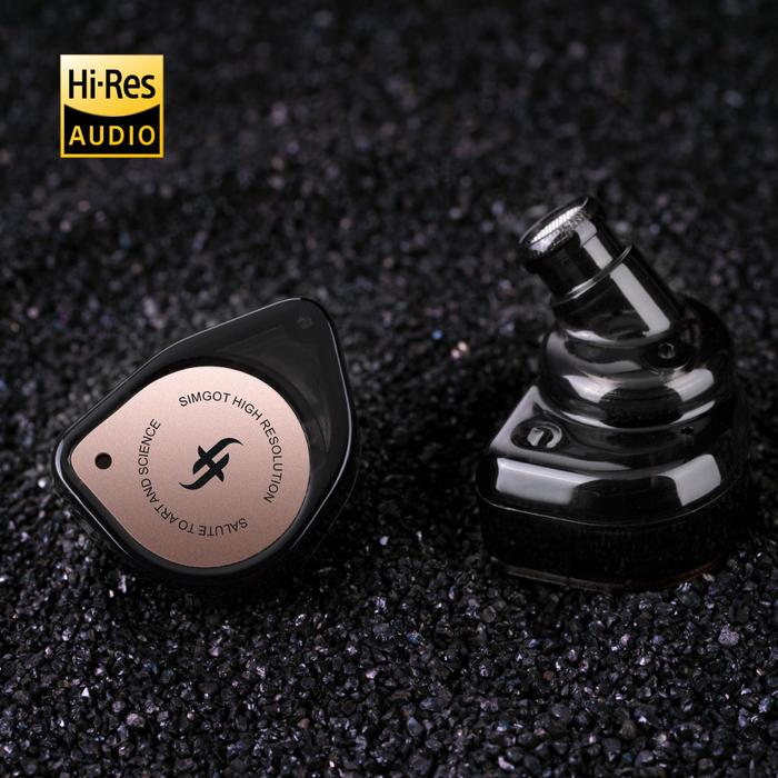 Jual Simgot Ew100p 10mm Dual-lcp Dynamic Driver 2pin Hi-res In-ear Iem ...