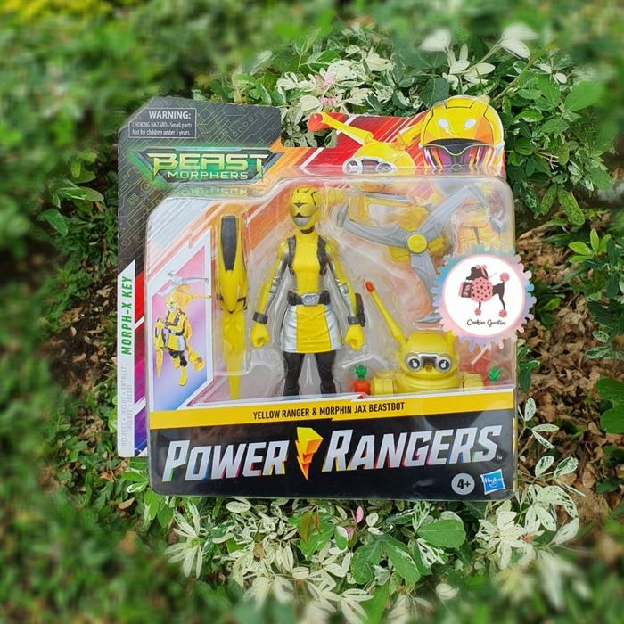 Jual Power Rangers Beast Morphers Yellow Ranger & Morphin Jax Beastbot ...