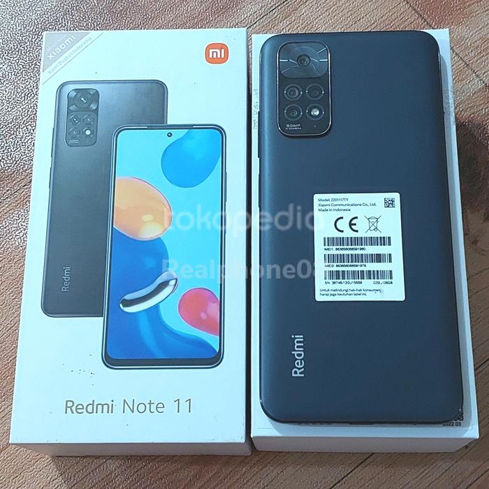 Jual XIAOMI REDMI NOTE 11 6/128 SECOND MULUS FULLSET ACC LENGKAP ...
