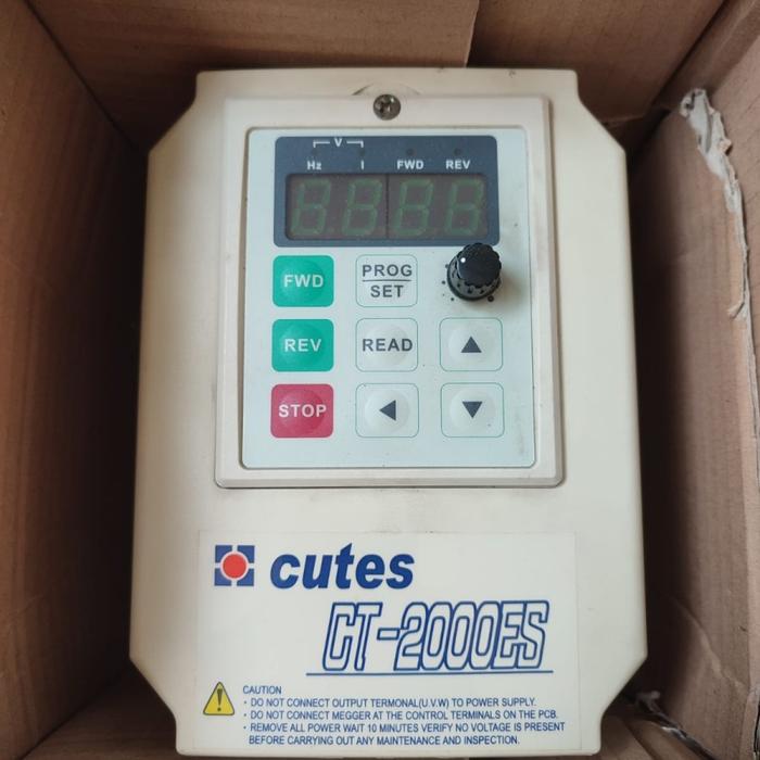 Jual Inverter Cutes 2 Hp 1.5 Kw Taiwan In 1 phase 220v Out 3 phase 220V ...