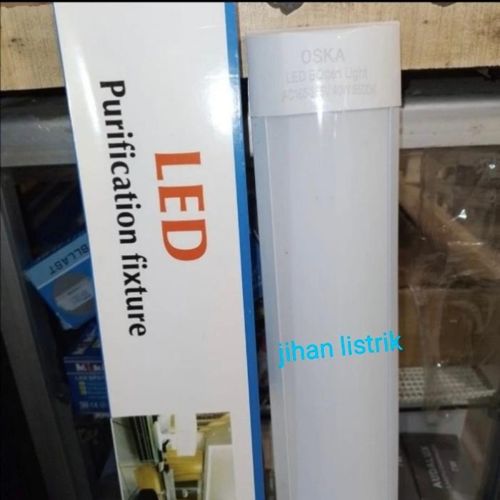 Jual lampu RM led 40w putih 120cm 220v outbow/kap RM led outbow 40w ...