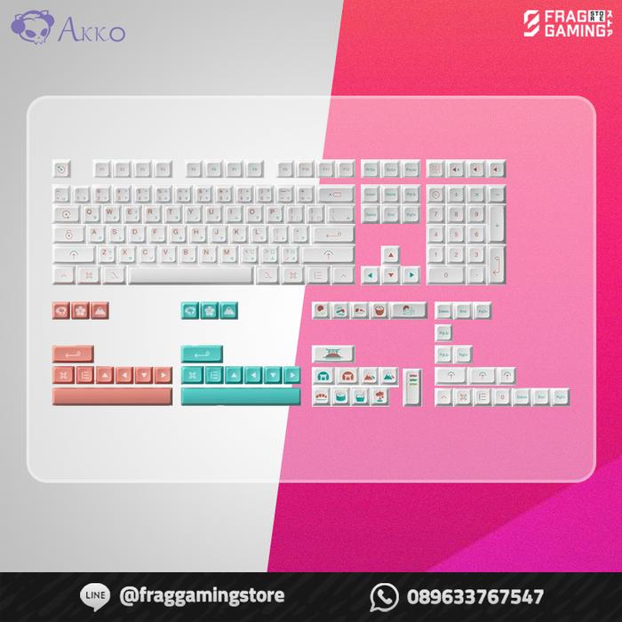 Jual Akko Red Fuji Keycap Set 161 KEY KEYCAPS SET - Jakarta Utara ...