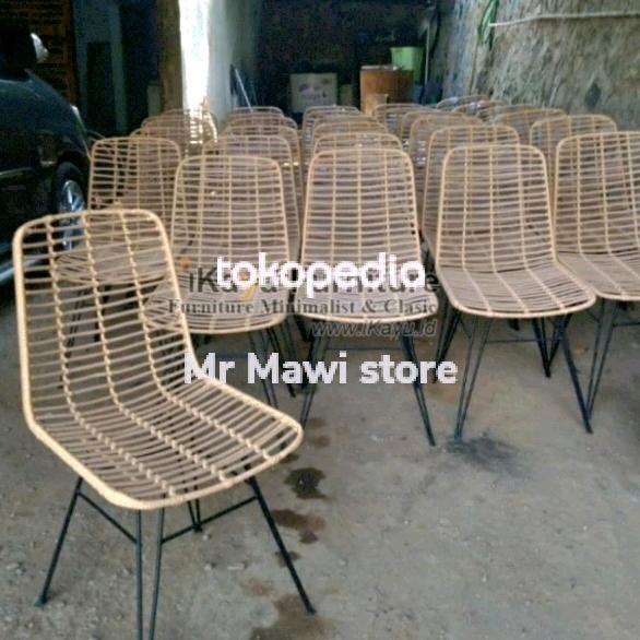 Jual Dua Kursi Rotan//Kursi Rotan kaki besi - Kab. Bogor - Mr Mawi ...