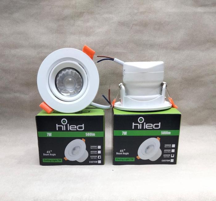 Jual Lampu downlight 7 watt cob hiled lampu led cob 7w hiled - Jakarta ...