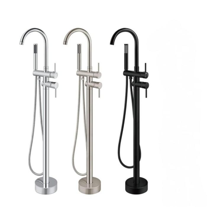 Jual Kran bath tub standing stainless / kran bathtub berdiri panas ...