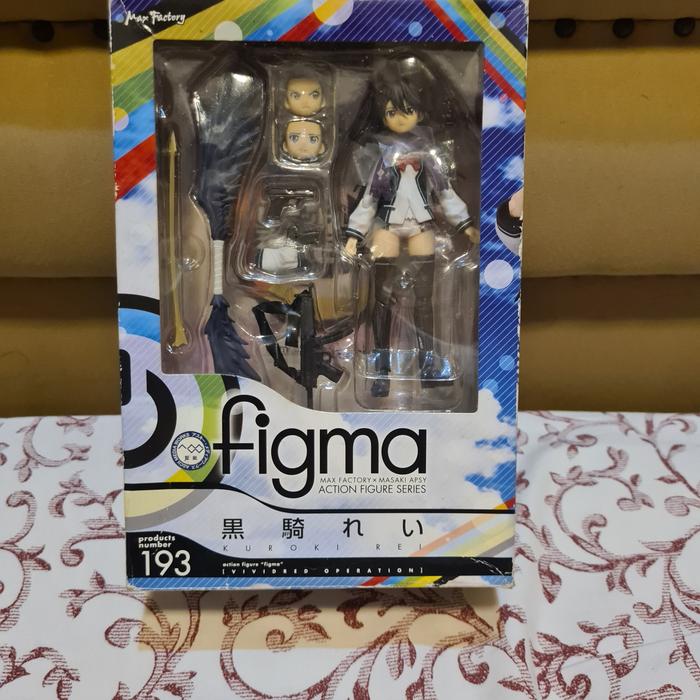 Jual Figma Kuroki Rei Original BIB Mulus GSC Vividred Operation Anime ...