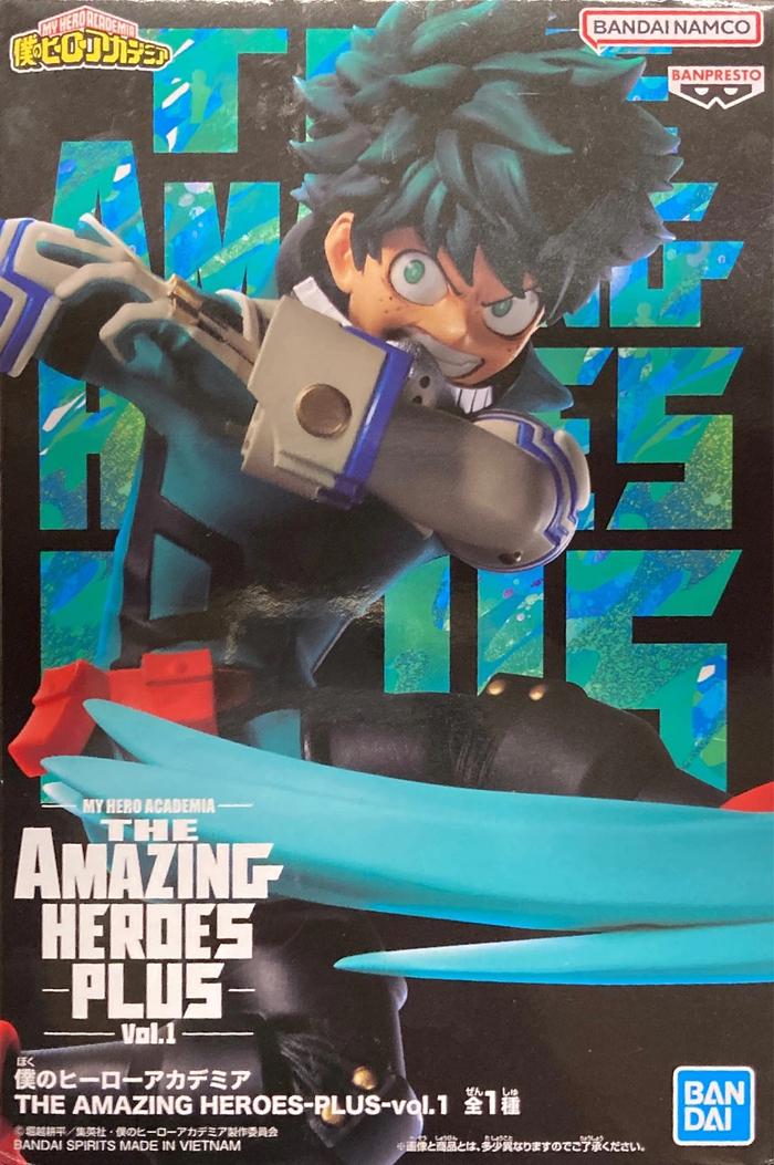 Jual Banpresto MHA The Amazing Heroes Plus - Izuku Midoriya (V1 ...