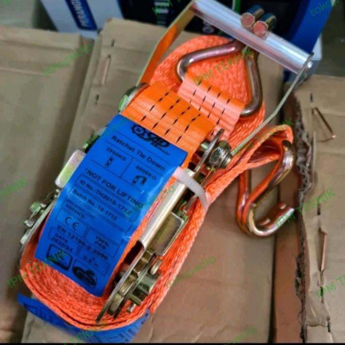 Jual Tali pengikat barang 2"x12meter / Track belt tali safety 4 ton ...