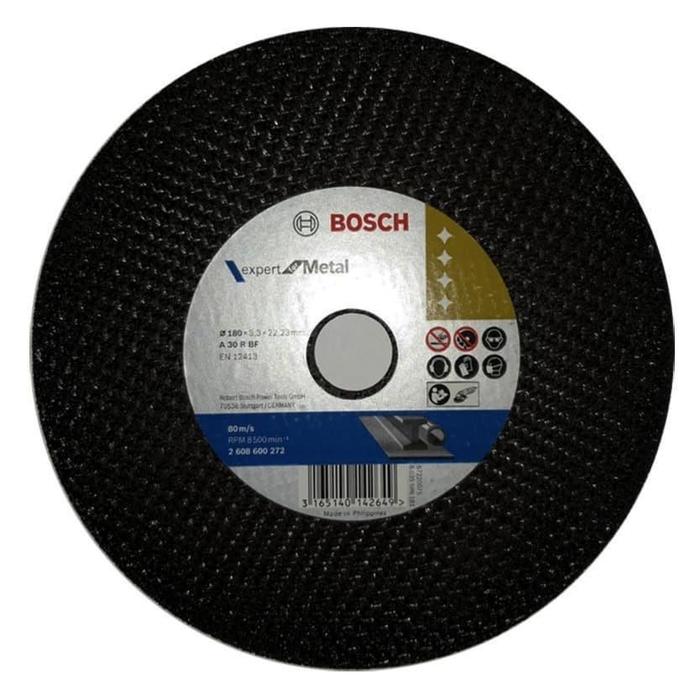 Jual Original BOSCH Mata Gerinda / Batu Potong Besi / Metal Cutting Disc 7" - Jakarta Selatan ...