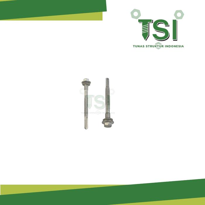 Jual SEKRUP ROOFING SCREW PT5 | Roofing Screw Putih Technocoat PT5 ...
