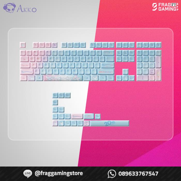 Jual Akko Cinnamoroll 20th Anniversary OPI Keycap Set Keycaps - Jakarta ...