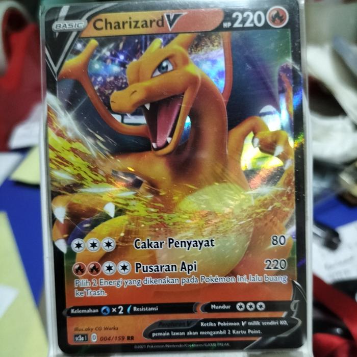 Jual Charizard V RR TCG Pokemon Indonesia - Jakarta Barat - sellmorepedia | Tokopedia