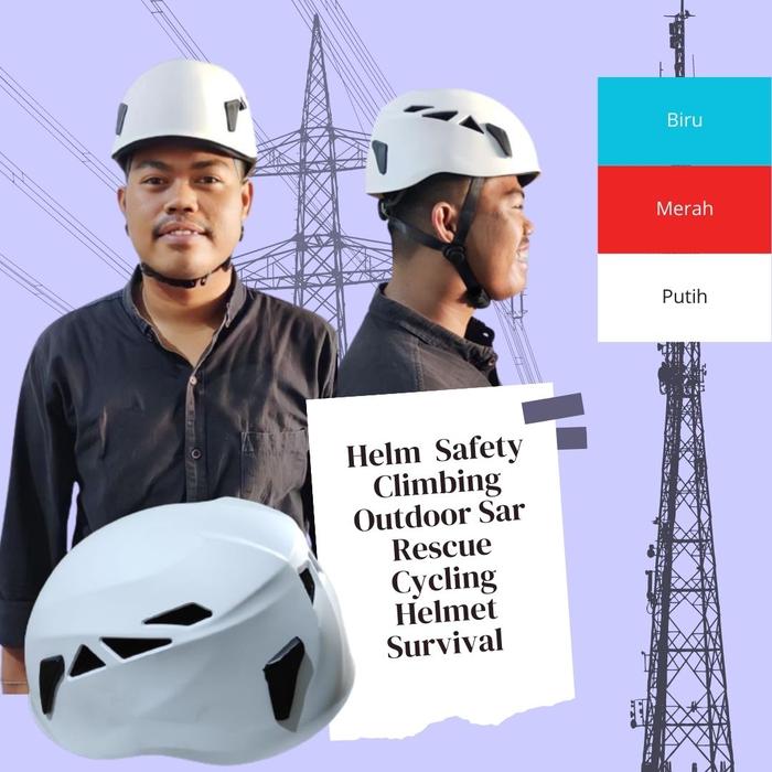 Jual Helm Safety Panjat Tower Climbing Proyek Sar Rescue Mountaineering ...