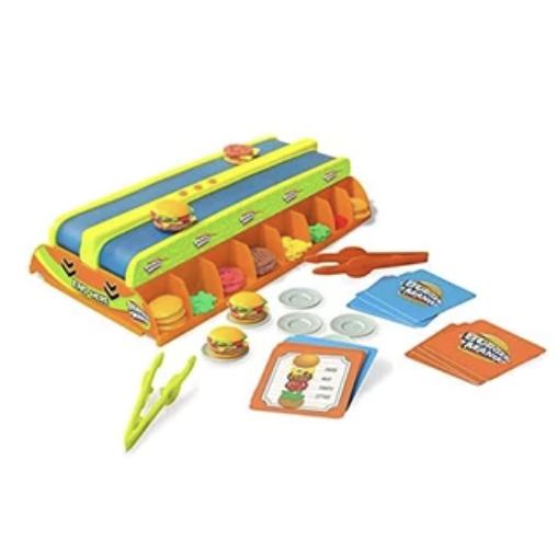 Jual Fotorama Burger Mania Game Fast Pace Build A Burger Conveyor Di ...