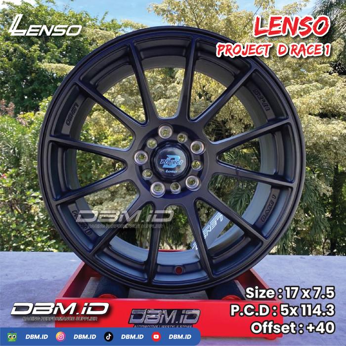Promo Velg Lenso Original Project D Race 1 R17 5x114.3 5x100 Cicil 0% 3x - Kota Surabaya - DBM ...