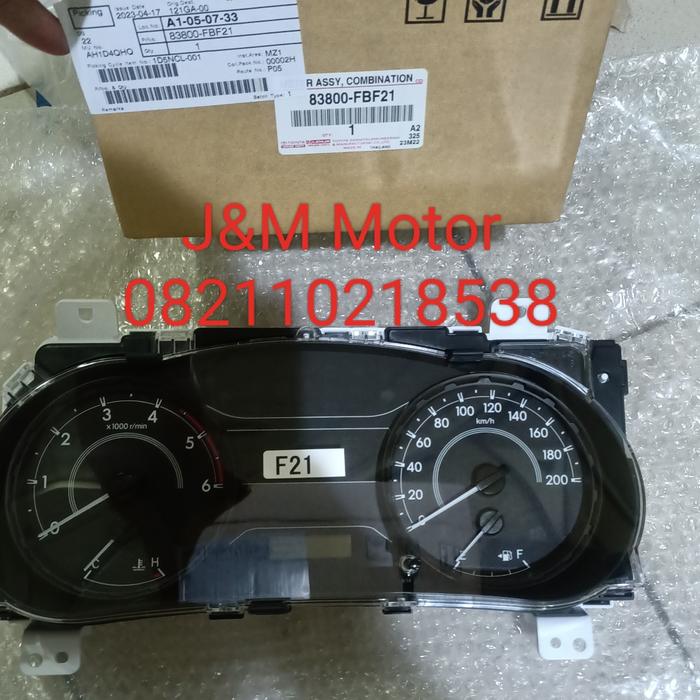 Jual speedometer speedo meter toyota hilux revo 83800-FBF21 original ...
