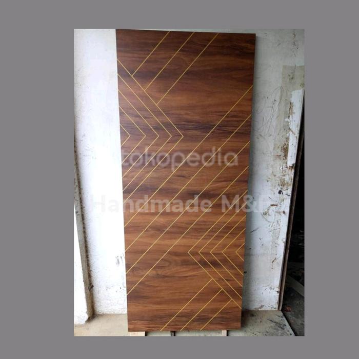 Jual PINTU KAYU JATI MINIMALIS MODERN 608 - Kota Depok - Handmade M&F ...