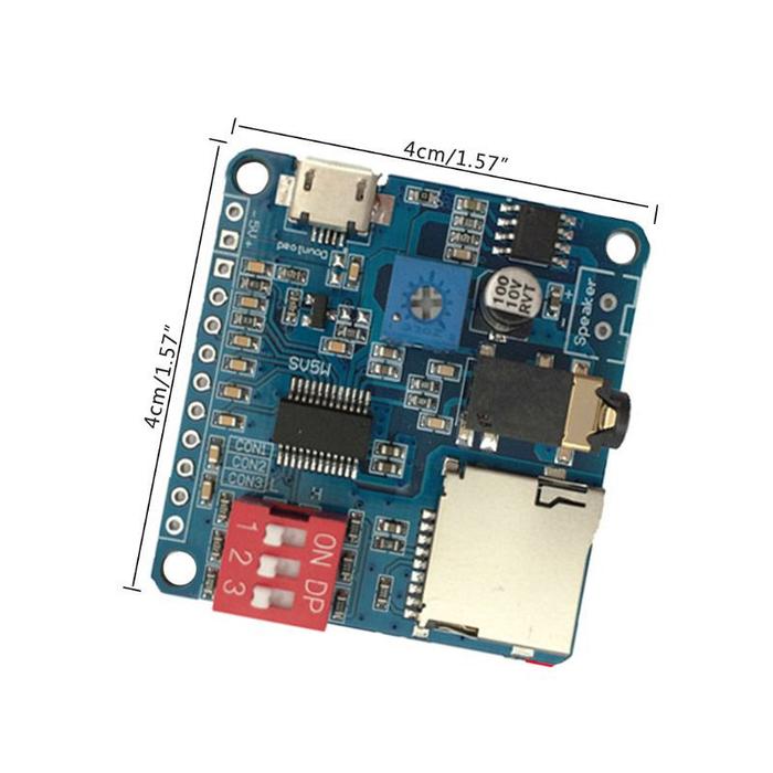 Jual 10w/20w Voice Playback Amplifier Module Mp3 Music Player For ...