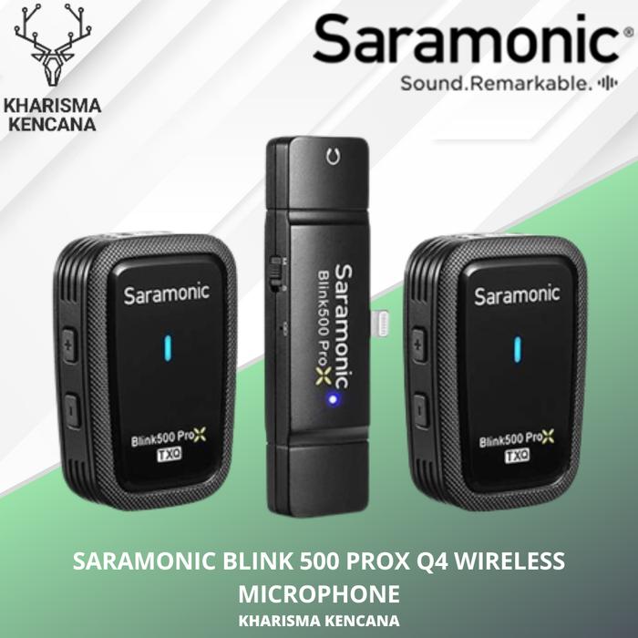 Jual SARAMONIC BLINK 500 PROX Q4 WIRELESS MICROPHONE - Kota Malang ...