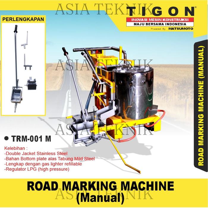 Promo Mesin Marka Jalan Manual TIGON TRM 001M ORIGINAL Cicil 0% 3x ...