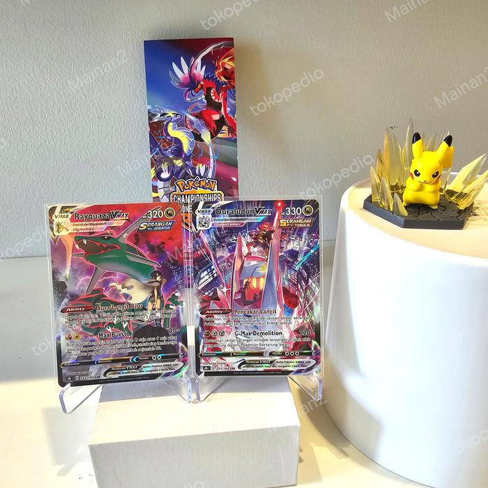 Jual Rayquaza Duralodon Vmax CSR pokemon tcg indo - Jakarta Selatan ...