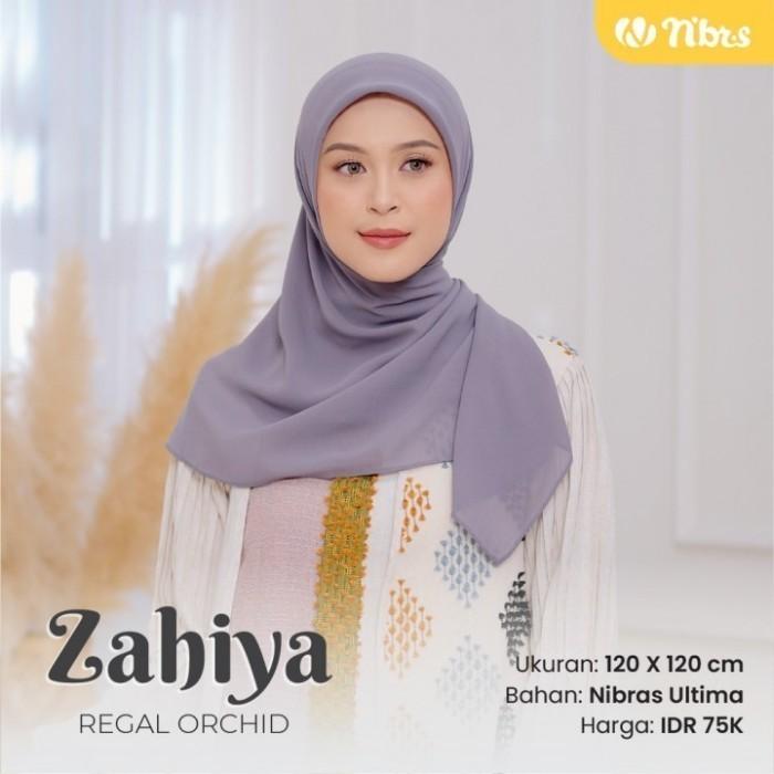 Jual Nibras Hijab Zahiya Warna Abu Granite Grey Jilbab Segiempat ...