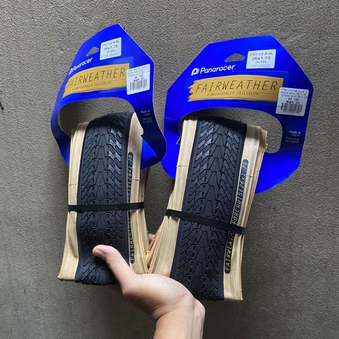 Jual Panaracer FAIRWEATHER for cruise tire (black/skin) 26 tire ban 26 ...