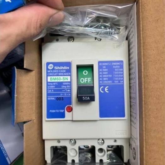 Jual MCCB Shihlin Electric BM60-SN 3P 50A - Jakarta Barat - BintangJayaTehnik | Tokopedia