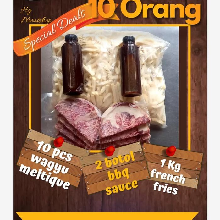 Jual Paket wagyu barbeque steak untuk 10 porsi - Kota Bekasi - Istana ...