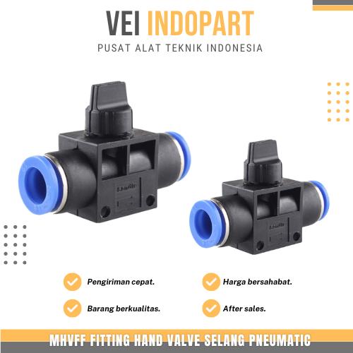 Jual MHVFF 8 FITTING STOP VALVE PNEUMATIC SELANG 8 MM HVFF 8 - Jakarta Barat - Vei Indopart ...