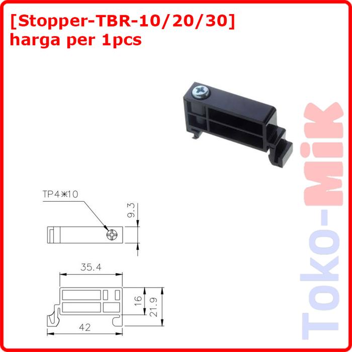Jual TERMINAL BLOK BLOCK TBR TBR-10 TBR-20 TBR-30 TBR-45 TBR-60 DIN ...