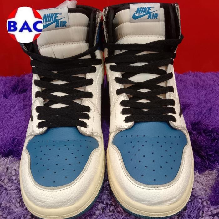 Jual sepatu Nike air Jordan 1 high Travis scott x fragment second ...