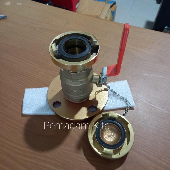 Jual 100% fire hydrant valve 2" storz DN50-10K flange BERQUALITY ...