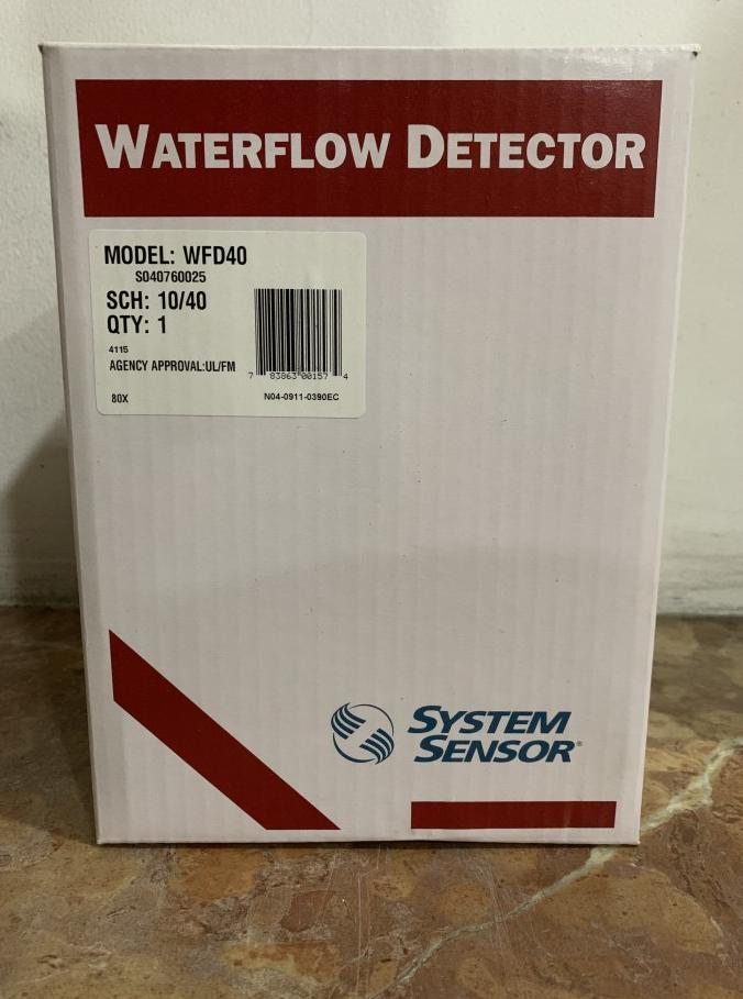 Jual KKK Flow Switch ( Waterflow Detector ) WFD 40 - 4 inch , System ...