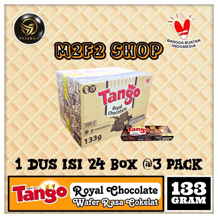 Jual Tango Wafer Royal Chocolate | Krim Cokelat Box - 133 gr (Harga ...