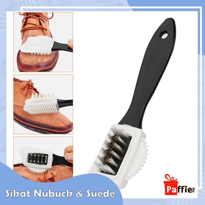 Jual Sikat Sepatu Suede Nubuck Brush Premium Jas Tas Kulit Pembersih ...