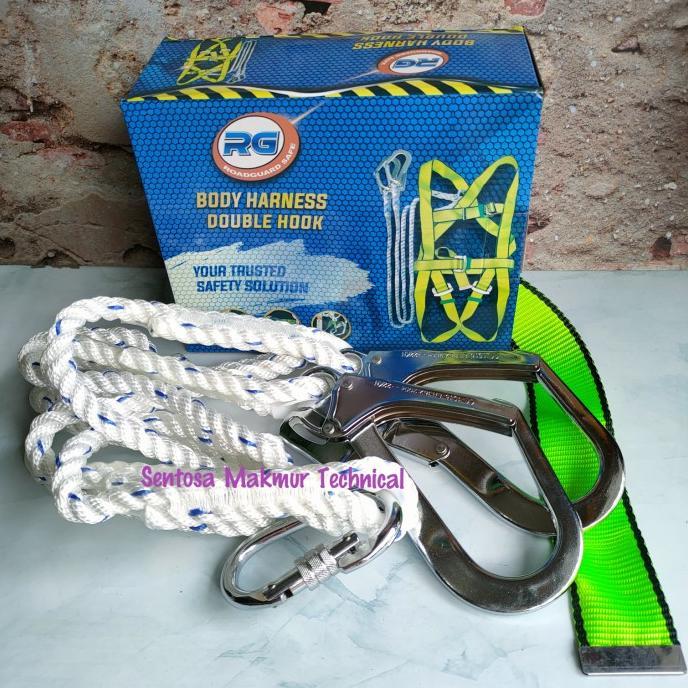 Jual GHI RG Full Body Harness DOUBLE Big Besar Hook Tali Pengaman ...