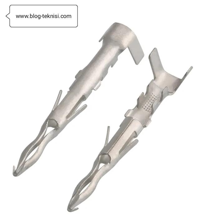 Jual Delphi Weather Pack Terminal Pin Male and Female 12124580/12124582 ...