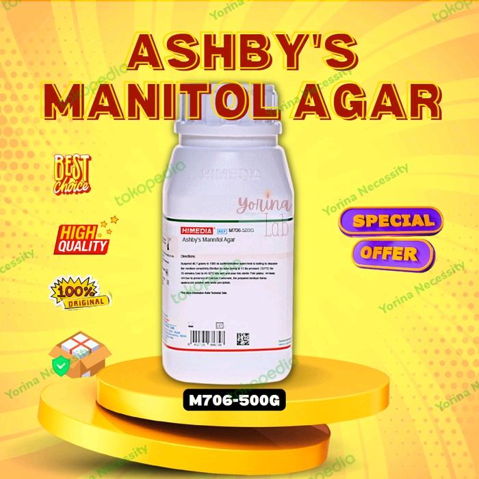 Jual Ashby's Manitol Agar - Media Mikrobiologi, 500 g - Kab. Bogor - Yorina Necessity | Tokopedia