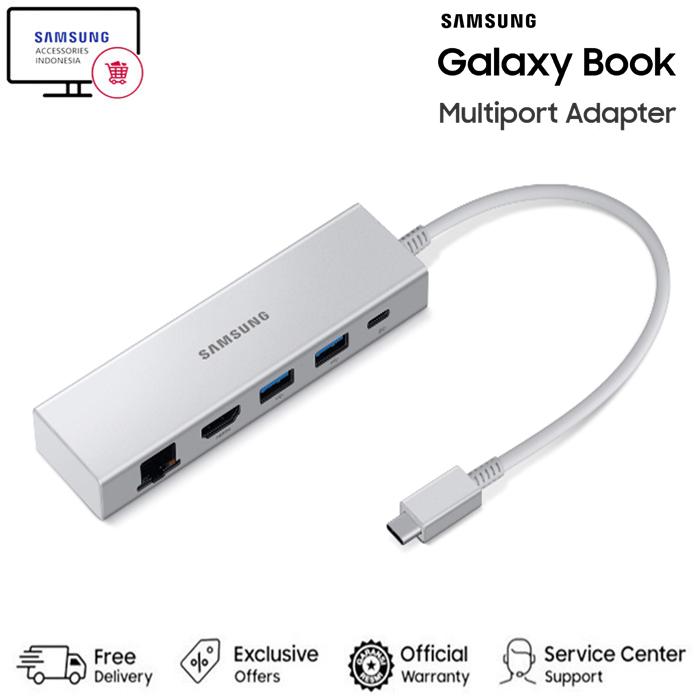 Jual Samsung Galaxy Book Multiport Adapter 5 in 1 100W ( EE-P5400 ...