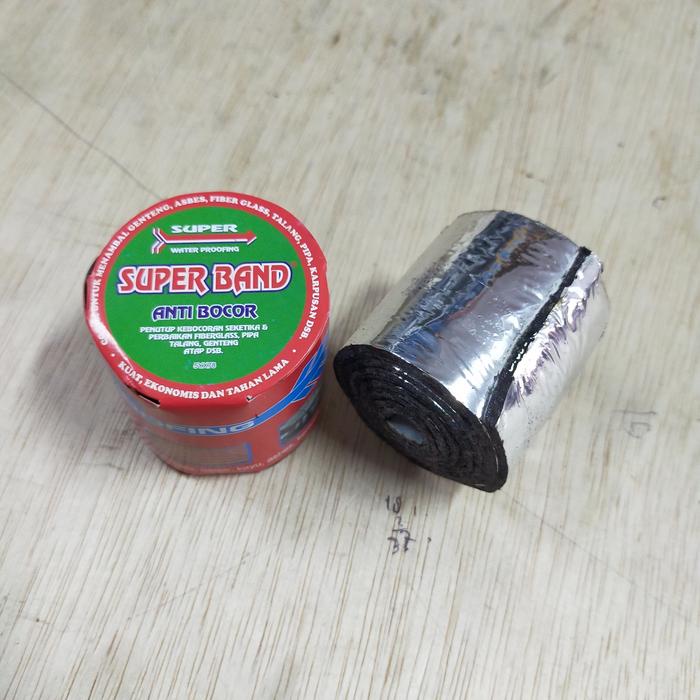 Jual Lem Seng Asbes Talang Genteng 1M - Penutup Kebocoran Super Band ...