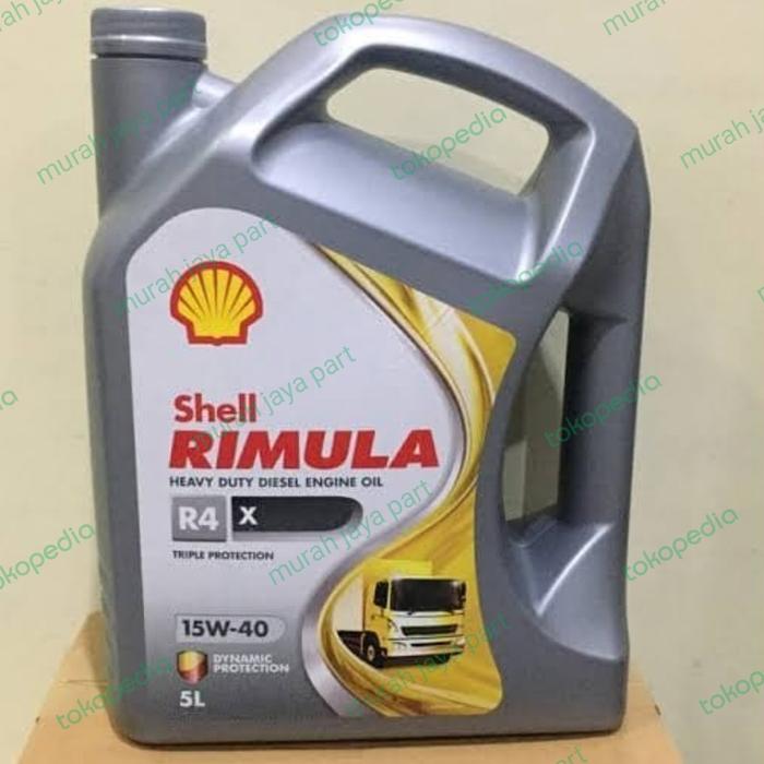 Jual Shell Rimula R4X sea 15W-40 Galon isi 5 Liter - Jakarta Barat ...
