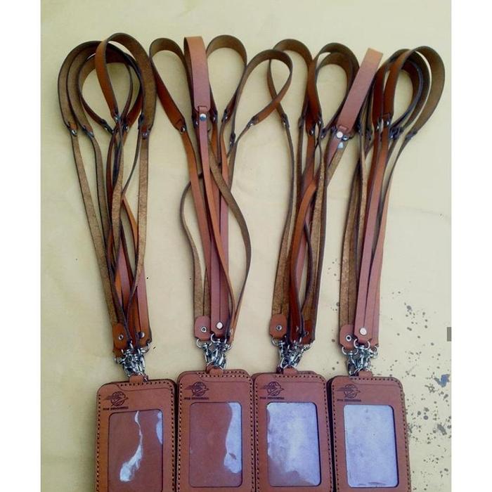 Jual NAME TAG KULIT CUSTOM / ID CARD CUSTOM MURAH / NAME TAG KULIT ...